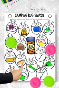 10 Hands-on Camping Speech Therapy Activities for Homeschoolers