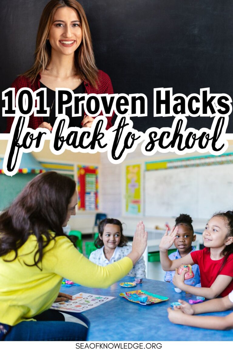 101 Top School Hacks for Teachers (preserve your tears and frustration)