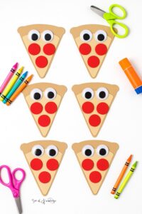 Easy Father’s Day Pizza Craft for Preschoolers [Cutest Craft Ever]