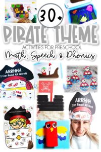 30+ of the Best Pirate Activities for Preschool (free phonics crafts)