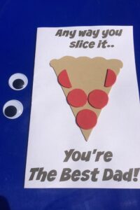 Easy Father’s Day Pizza Craft for Preschoolers [Cutest Craft Ever]
