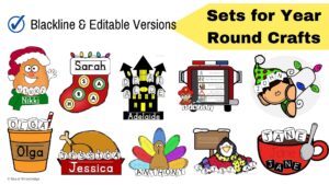 5 Creative Name Tent Activities for Back to School - Top Freebies Too!