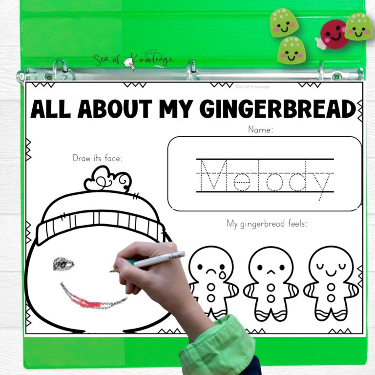 Gingerbread Bulletin Board Ideas [Cute Name Craft]