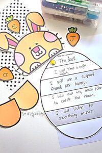 SEL Crafts Printable Teaching Courage: Easy Ways to Teach Big Feelings