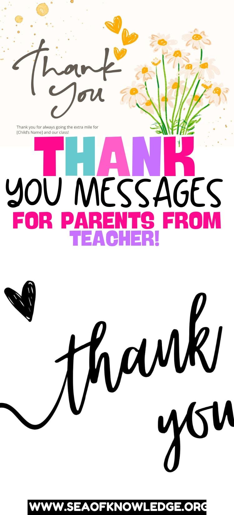 Thank You Message for Parents from Teacher: Epic Templates to Have them ...