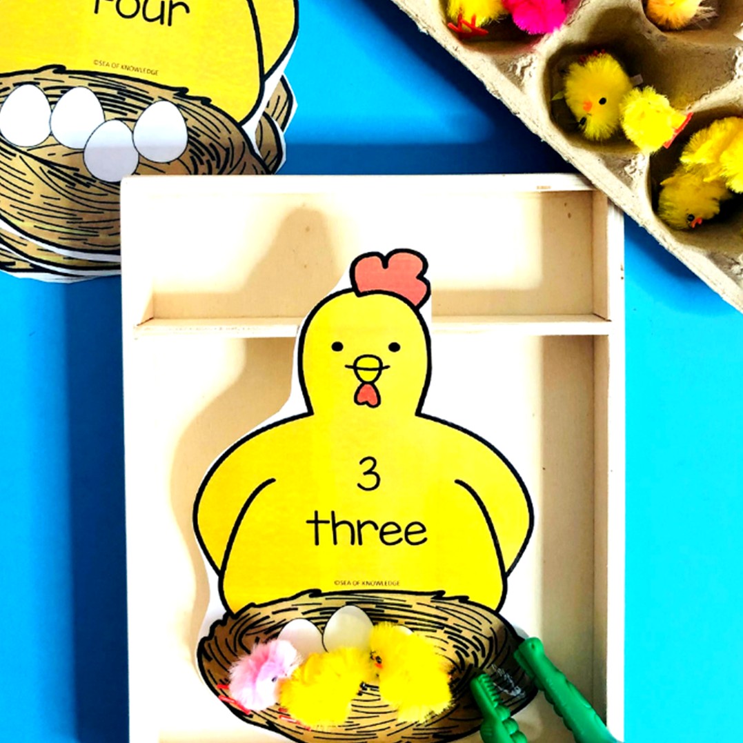 Printable Spring Activities for Preschoolers
