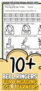 10 of the Best ESL Bell Ringers: Quick Activities to Start Every Lesson