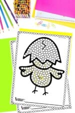 50+ Q Tip Painting Templates and Free Downloads for Preschool