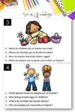 WH Questions Easter: Fun Speech Therapy and Comprehension Cards for Kids