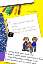 WH Questions Easter: Fun Speech Therapy and Comprehension Cards for Kids