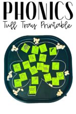 6 Phonics Tuff Tray Ideas: The Best Way to Learn Letter Sounds