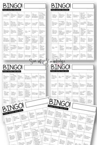 Verb Tense Bingo: A Fun Way to Practice Present and Past Tenses