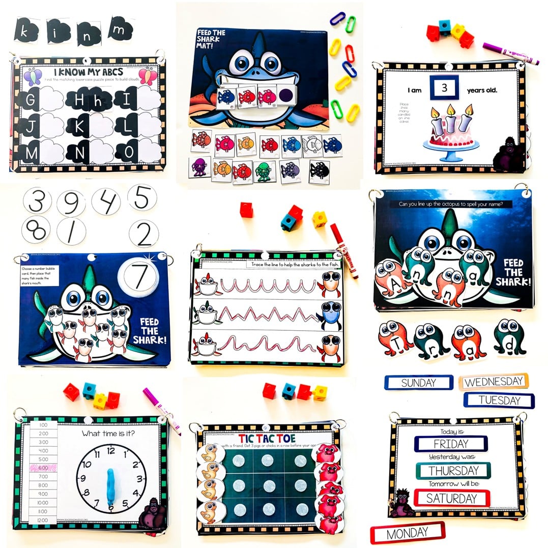Printable Spring Activities for Preschoolers