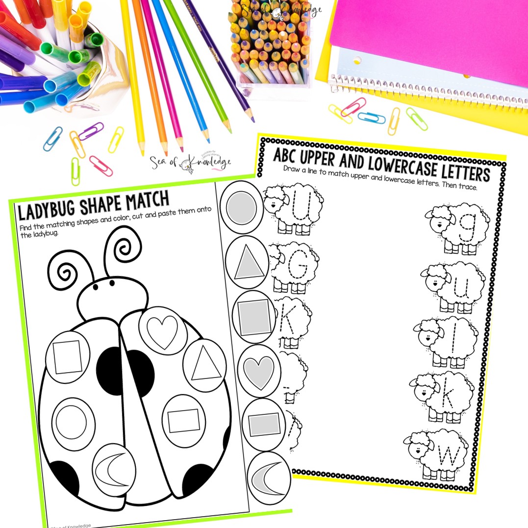Printable Spring Activities for Preschoolers