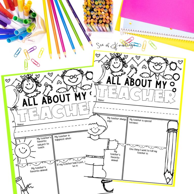 I Wish My Teacher Knew Template Ideas (Cutest Ones Yet and Free)