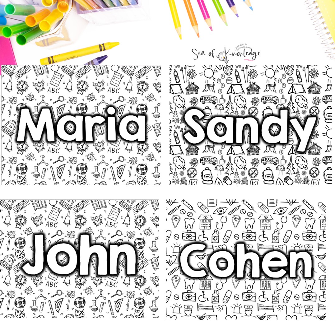The Desk Name Plates Hack Every Teacher Swears By (and Kids LOVE)