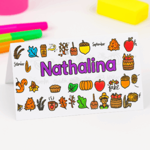 5 Creative Name Tent Activities for Back to School - Top Freebies Too!