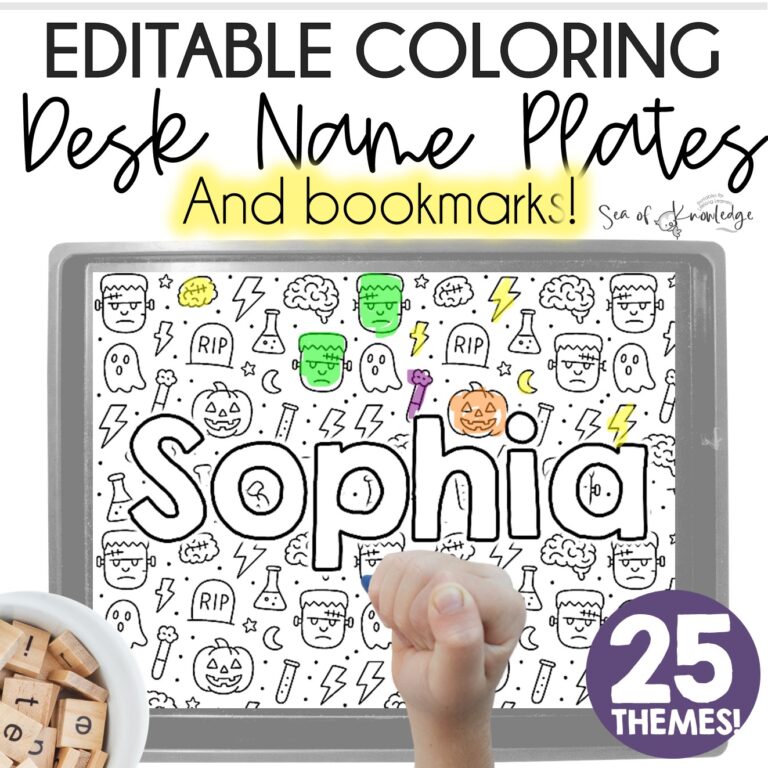 The Desk Name Plates Hack Every Teacher Swears By (and Kids LOVE)