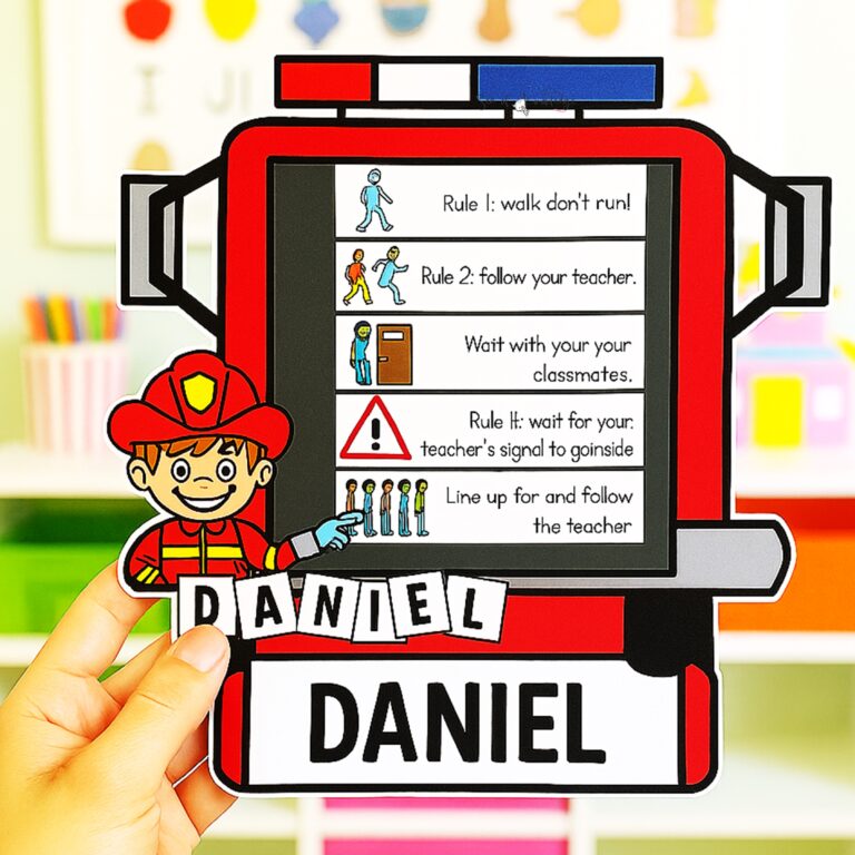 10 Fun and Engaging Fire Safety Activities for Kids (Printables, Crafts ...