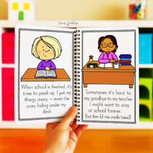 Saying Goodbye to a Teacher Social Story (Free Printable)