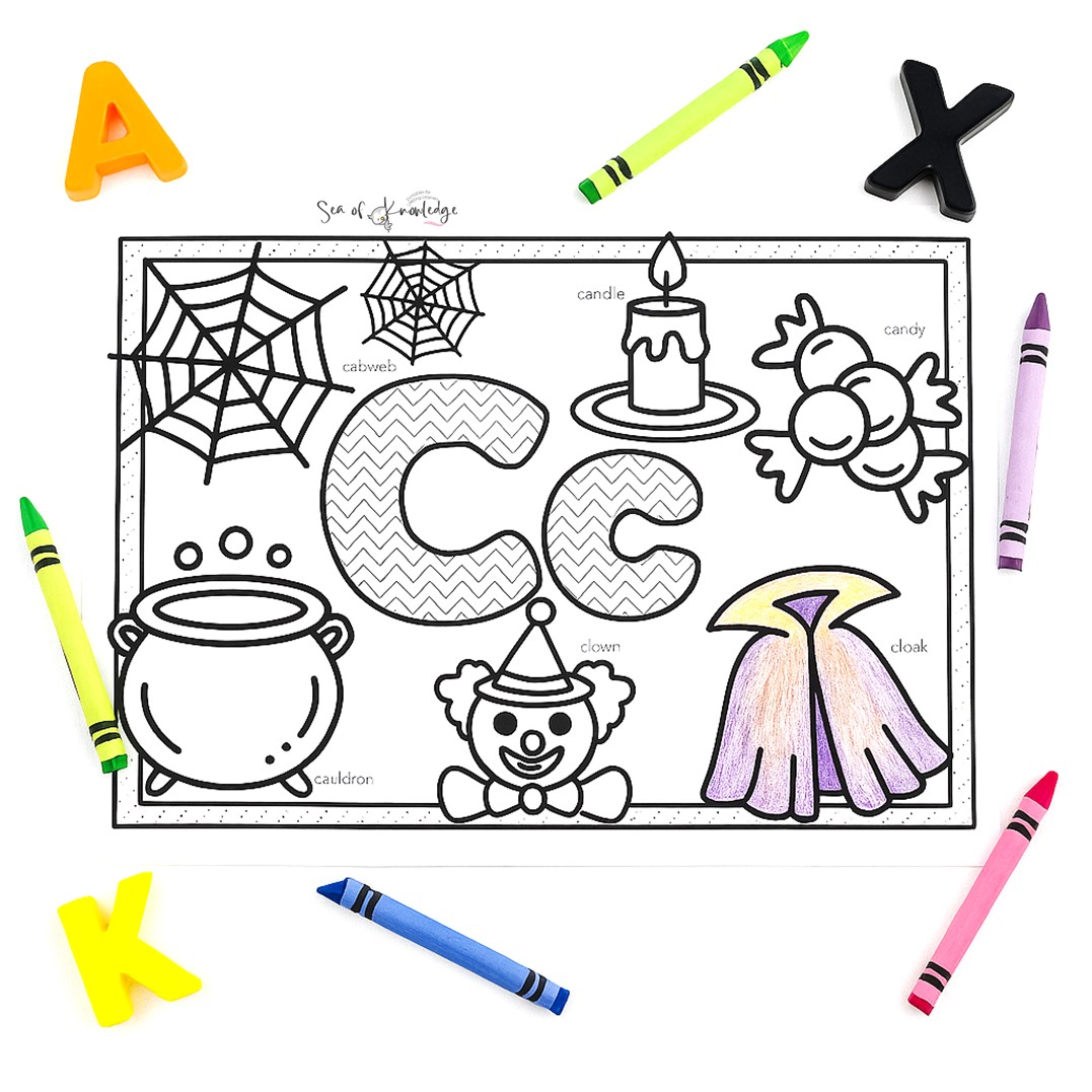 Halloween Beginning Sounds Worksheets That’ll Make Your Kids Scream ...
