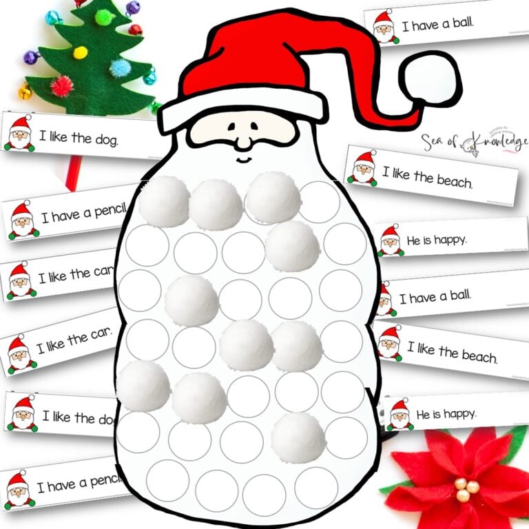 50+ Easy Santa Craft Ideas and Learning Activities (that don't bore)