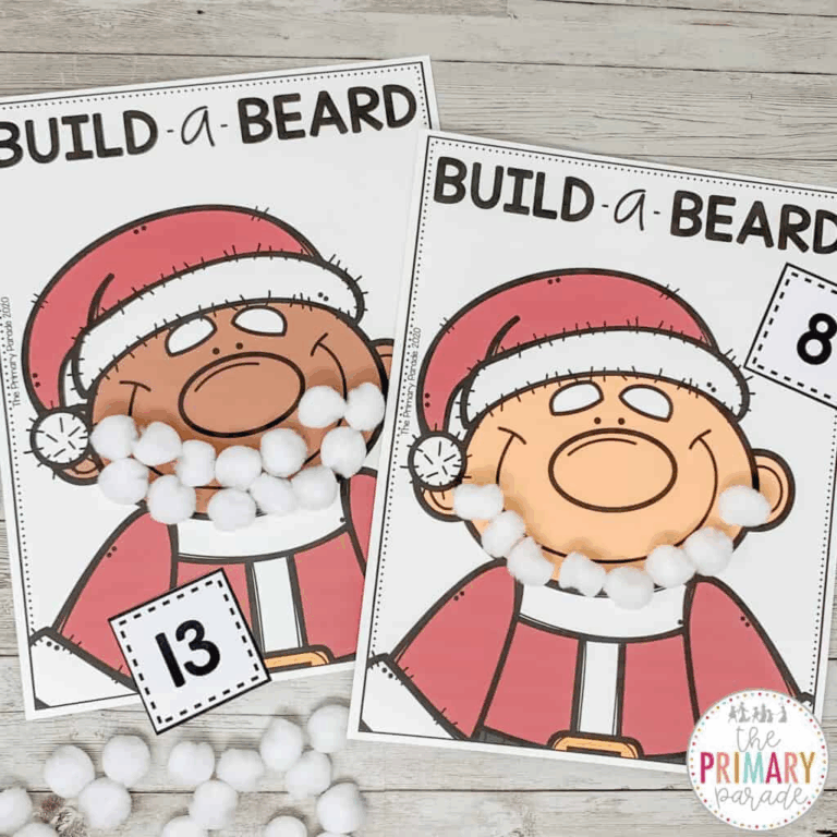 50+ Easy Santa Craft Ideas and Learning Activities (that don't bore)