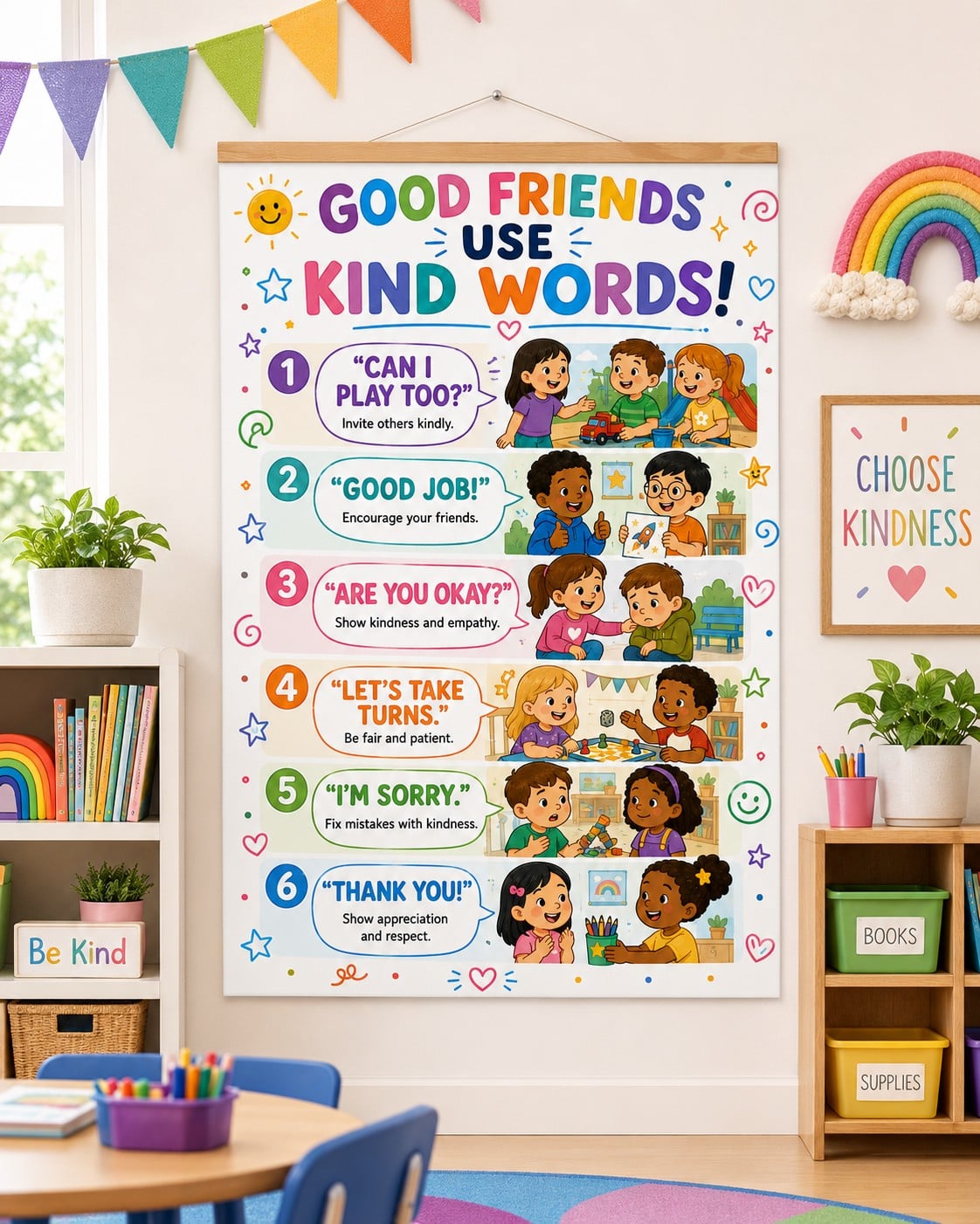 Good Friend Poster Printables for Teaching Friendship Skills [Access to ...